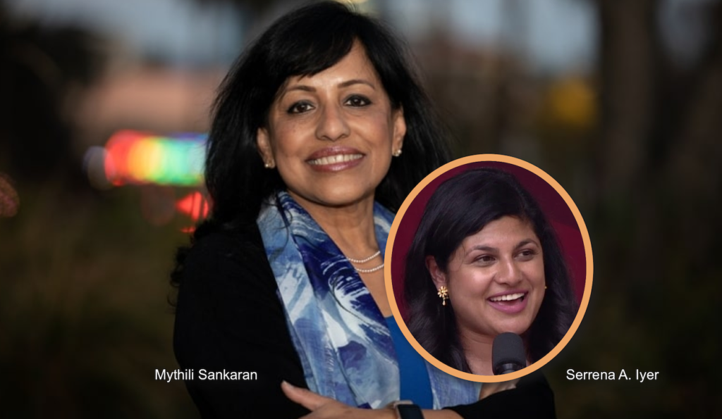 2 Indian Americans, Mythili Sankaran and Serrena Iyer, in Forbes ...