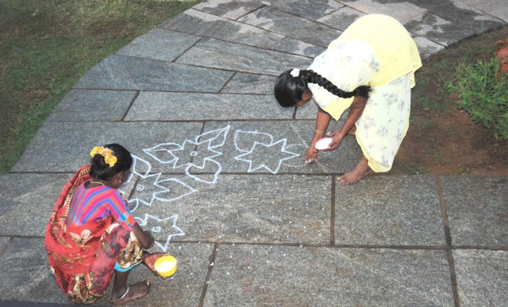 Kolams: The Geometrical and Mathematical Beauty of Traditional Indian ...