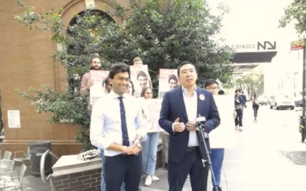 Andrew Yang Endorses Indian American Suraj Patel in New York ...