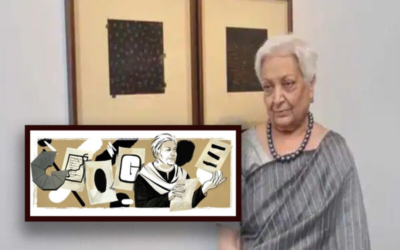 Memorializing a Minimalist: Google Doodle Honors Indian American Artist ...