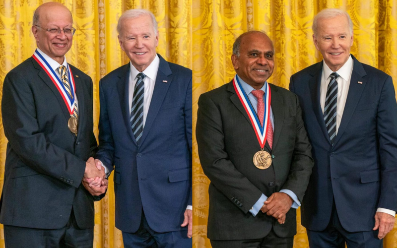 Two Indian American Professors Honored With Highest Scientific Awards ...
