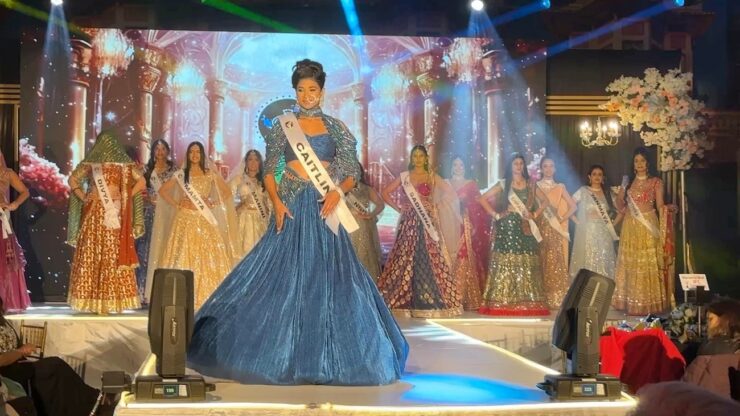 University of California Student Caitlin Sandra Neil Crowned Miss India ...