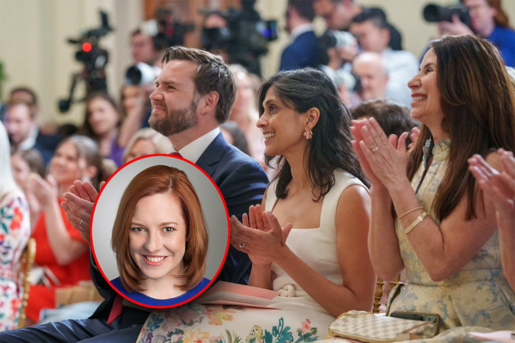 Does Usha Chilukuri Vance Need ‘Rescuing’? JD Vance Calls Jen Psaki's ...